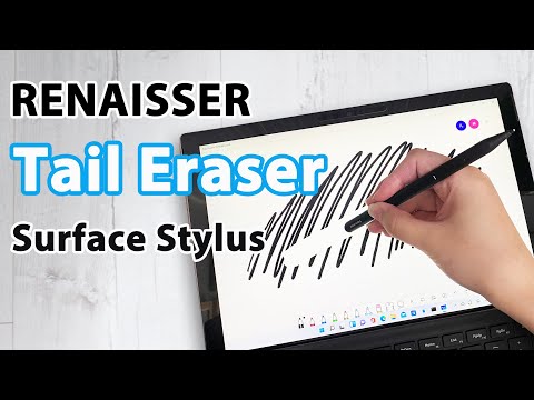 RENAISSER Raphael 530 Dual Eraser Stylus for Surface RENAISSER Raphael 530 Dual Eraser Stylus for Surface